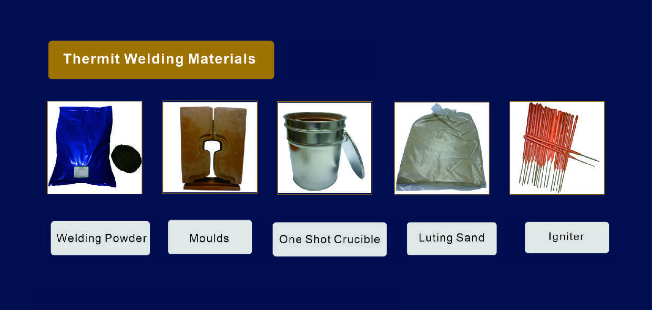 Rail Thermit Welding Material Kits-Wuhan Linkage Track Equipment Co,Ltd